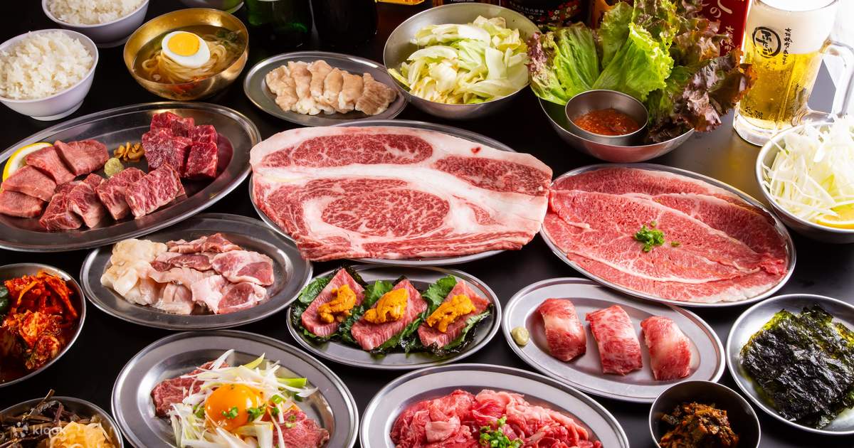 Shibuya Tất cả những gì bạn có thể ăn Yakiniku Osaka Yakisoba・ホルモンふたご Tokyo - Klook Việt Nam